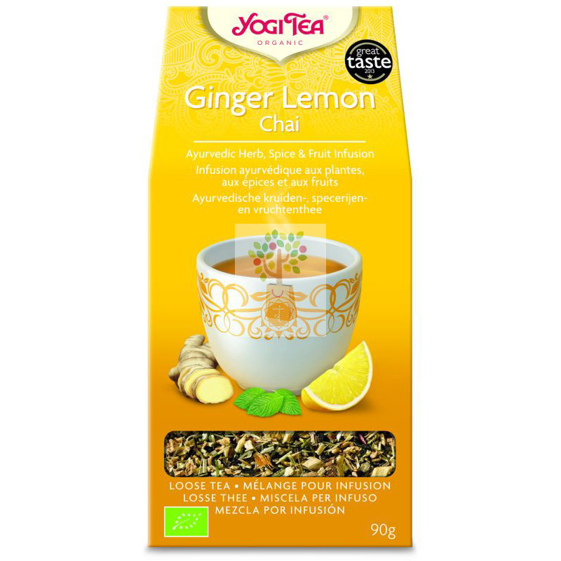 YOGI TEA JENGIBRE Y LIMON 90Gr.