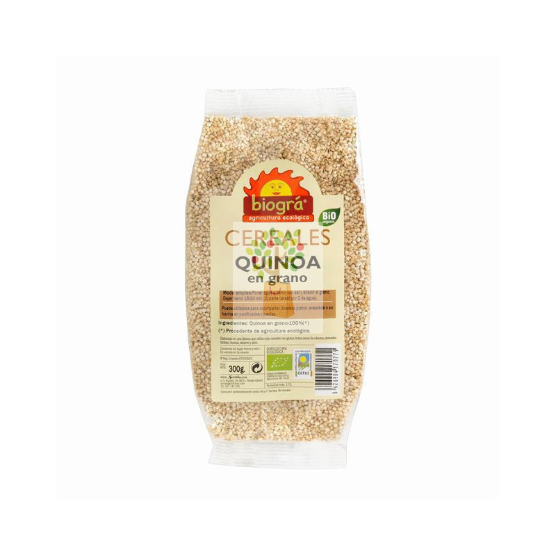 QUINOA REAL EN GRANO 300Gr. BIOGRA