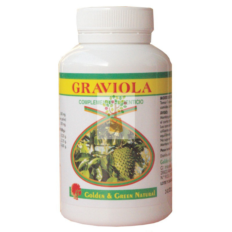 GRAVIOLA 90 CAPSULAS GOLDEN GREEN