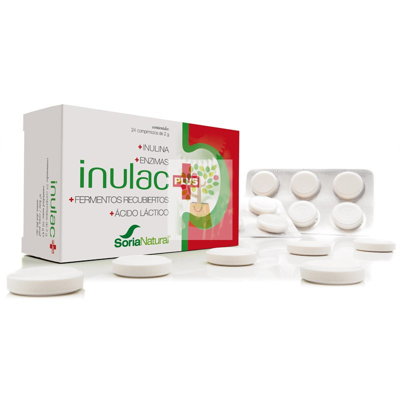 INULAC PLUS 24 TABLETAS SORIA NATURAL