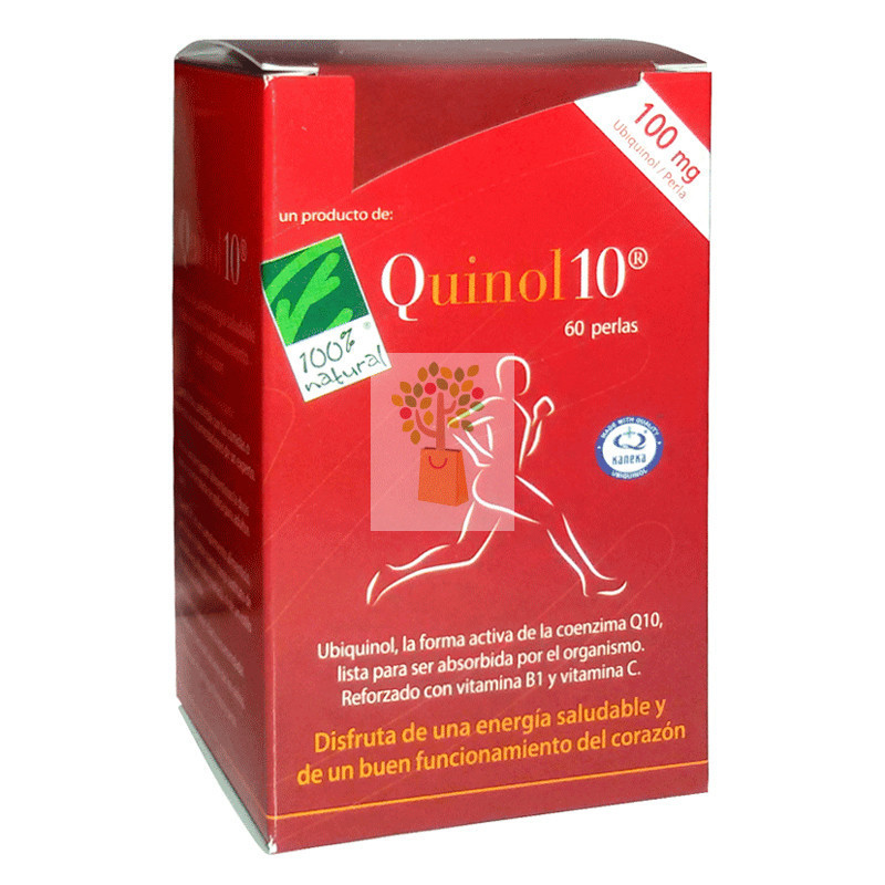 QUINOL 10 60 PERLAS 100Mg. CIENPORCIEN NATURAL