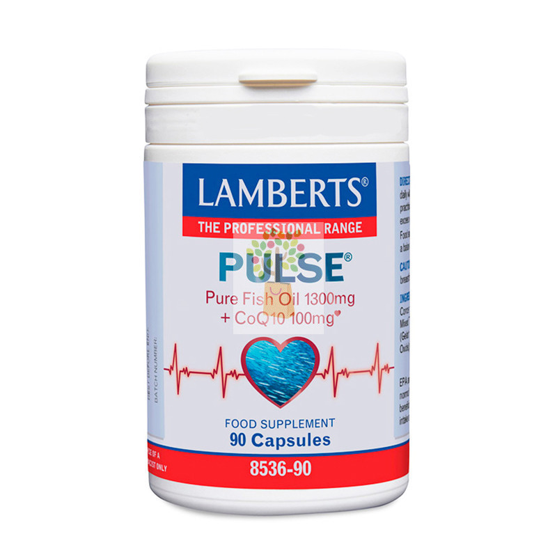 PULSE (1300Mg. DE OMEGA 3 + 100Mg. COQ10) 90 CAPSULAS LAMBERTS