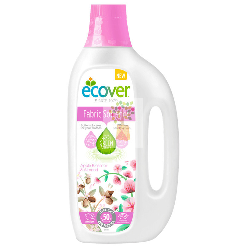 SUAVIZANTE MANZANA Y ALMENDRAS 750ml. ECOVER
