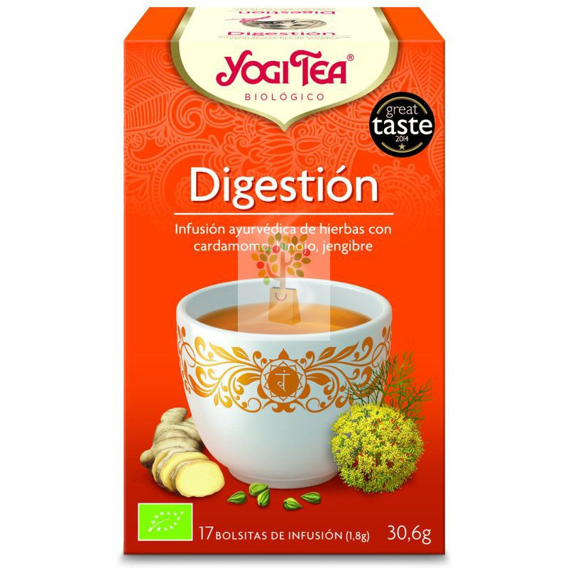 YOGI TEA DIGESTION 17 FILTROS