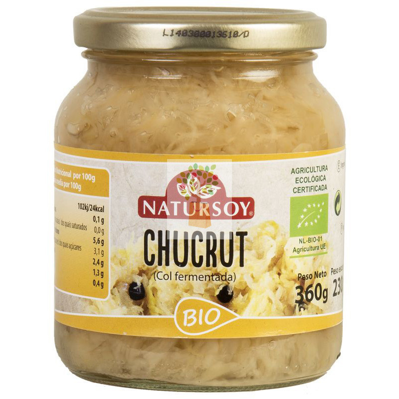 CHUCRUT 360Gr. NATURSOY