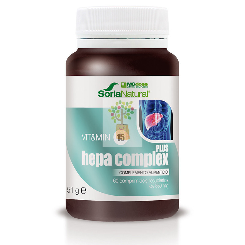 HEPA COMPLEX PLUS 60 COMPRIMIDOS MGDOSE
