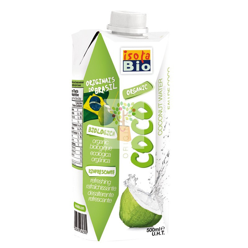 AGUA DE COCO BIO 500Ml. ISOLA BIO